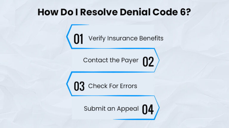 Denial Code 6 Causes & Solutions in Medical Billing
