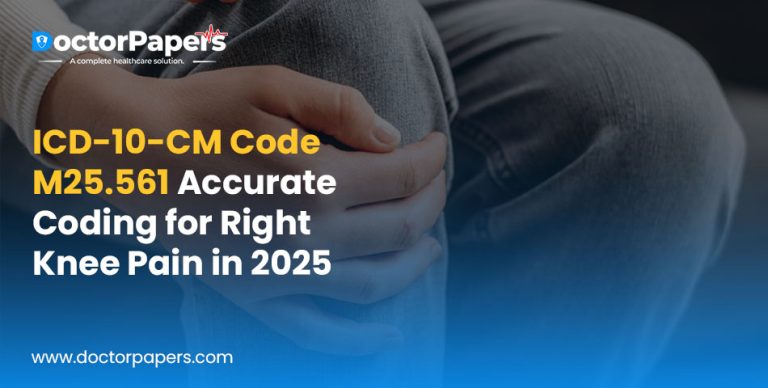 ICD-10-CM Code M25.561 for Right Knee Pain 2025